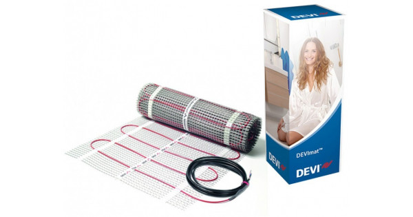 Elektrinio šildymo kilimėlis Devi, DEVImat DTIF-150, 0.5x1 m (0.5 m2) 75W | UAB „Tai, ko reikia“
